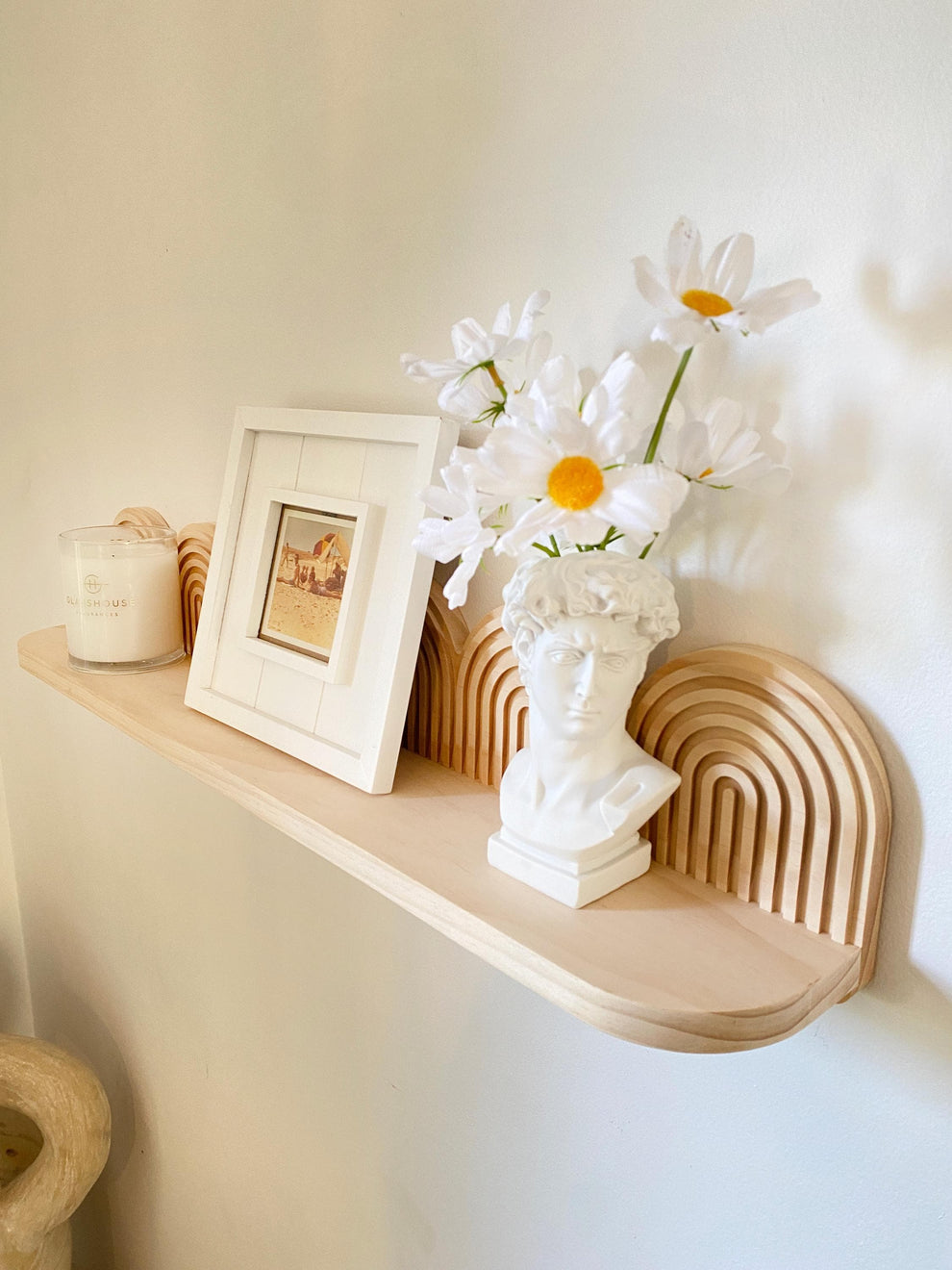 Mid-Century Rainbow Arch Shelf – Cove Homewares
